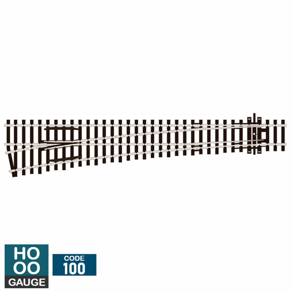 Peco SL-89 Insulfrog Large Radius - universal Code 100 Nickel silver ...