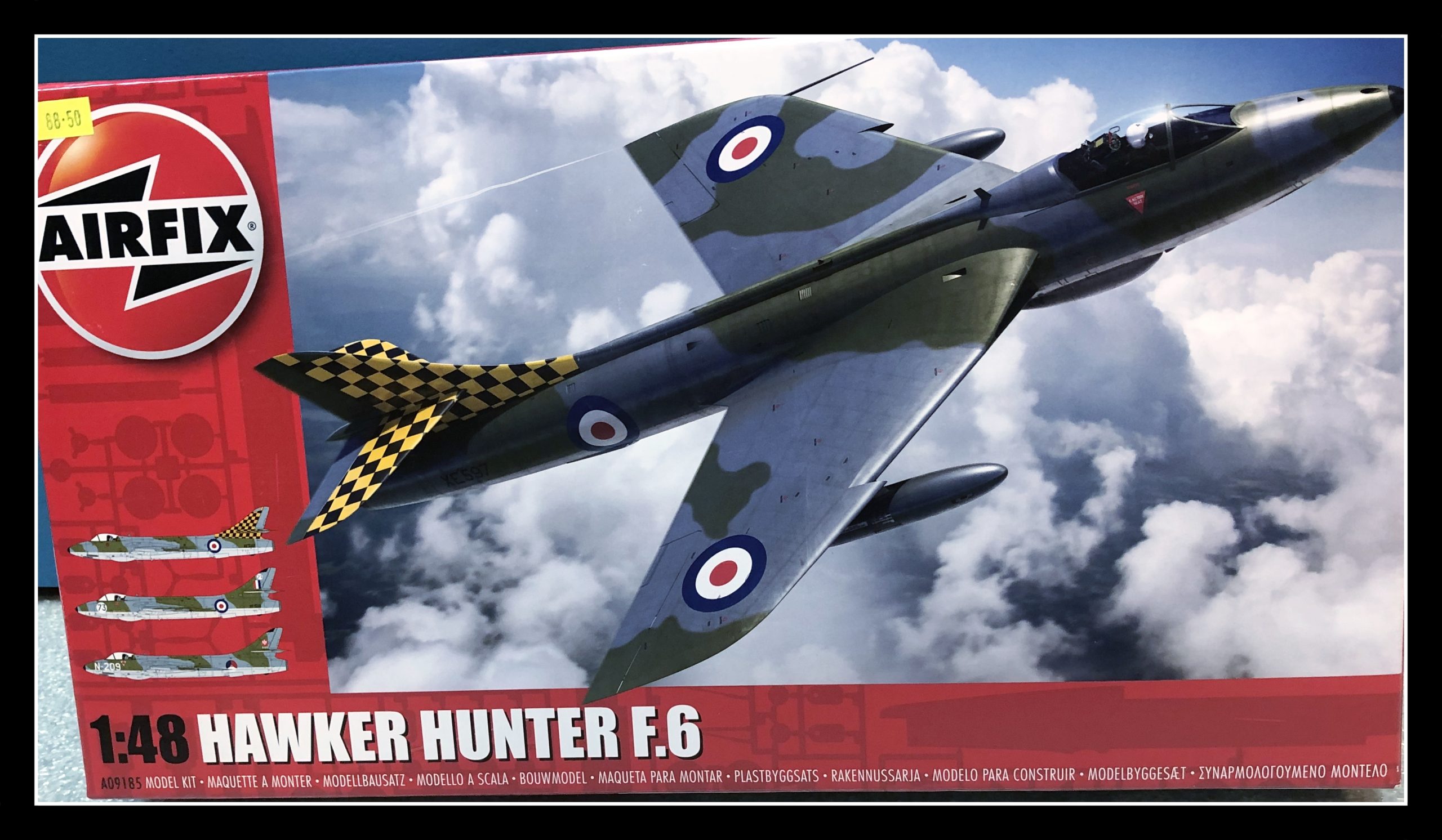 AIRFIX A09185 1/48 Hawker Hunter F.6 - The Pump Model Cars & Trains