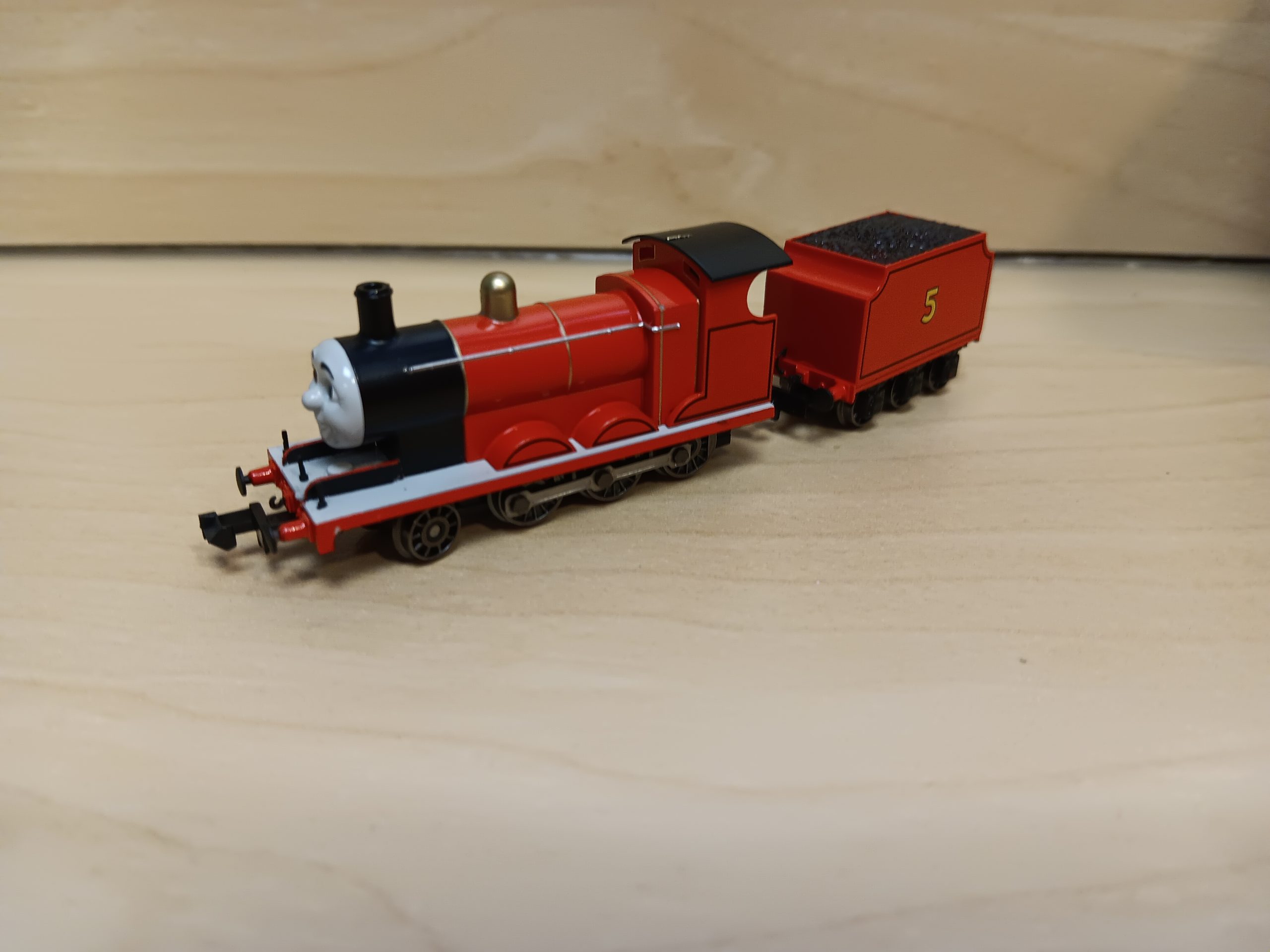 Bachmann James the Red Train Engine N Scale - The Pump Model Cars & Trains