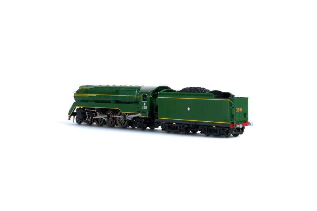 Gopher Models N Scale C38 Class Loco NSWGR 3801 Streamliner "Newcastle ...