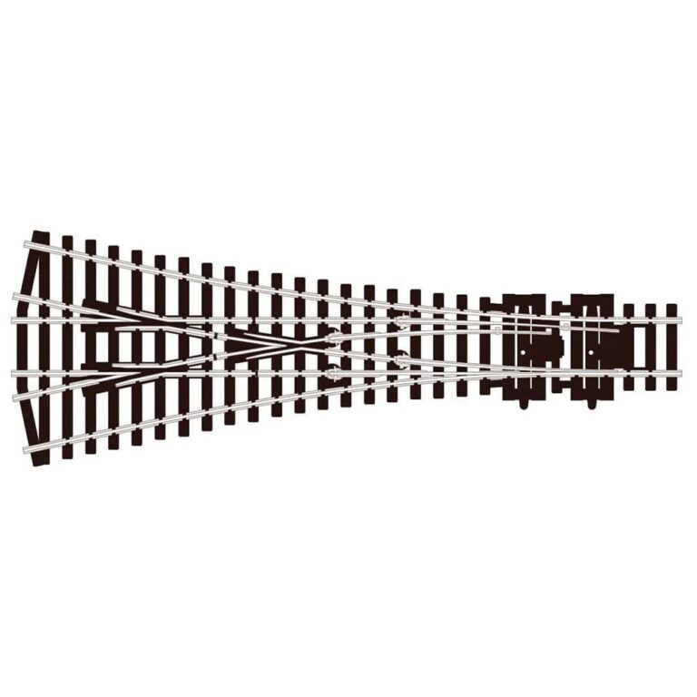 PECO SL E99 3 WAY MEDIUM RADIUS TRAIN TRACK - The Pump Model Cars & Trains